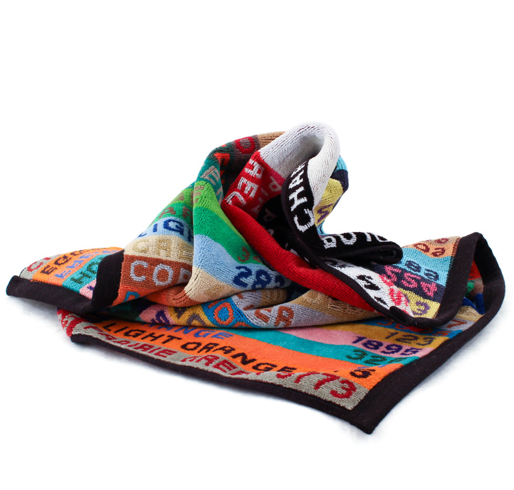 Color Chart Hand Towel – M. Carter